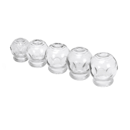 Premium Glass Fire Cups (45mm) | Finger & Palm Grip for Unrivaled Control